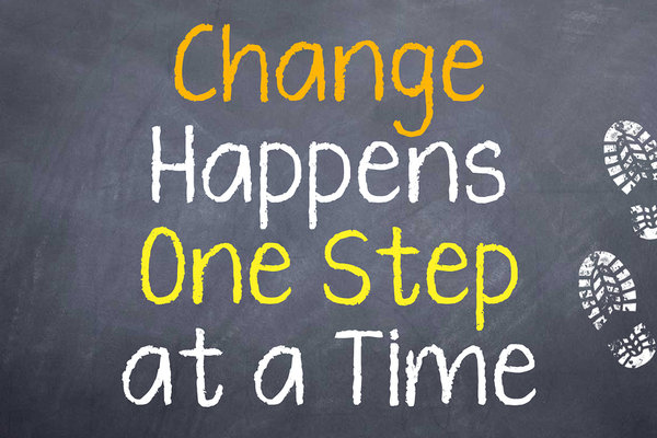 Small Steps Make A Big Difference